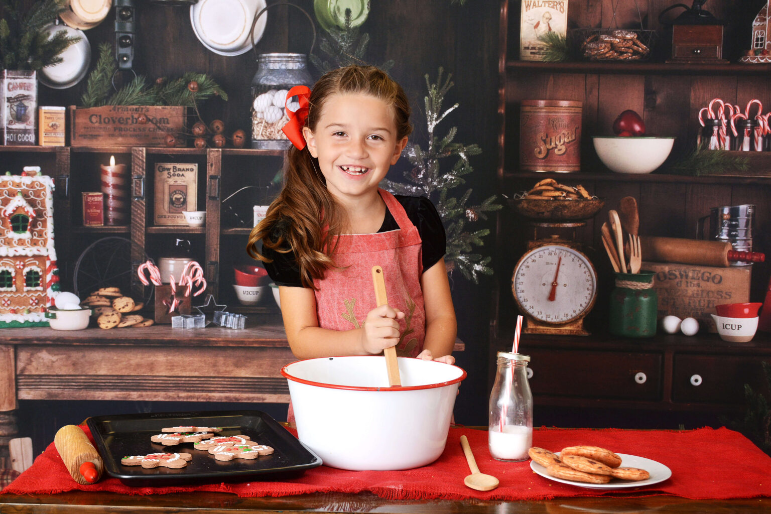 Christmas Baking Photoshoot in Houston - Showit Blog