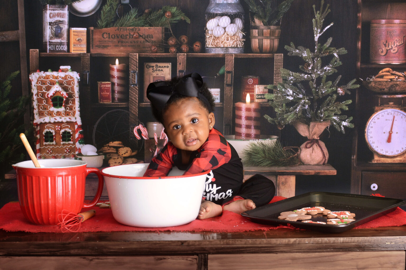 Christmas Baking Photoshoot in Houston - Showit Blog